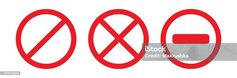 빨간색 원에 금지 된 기호 격리된 금지 아이콘입니다 항목 벡터가 없습니다 흰색 배경에서 사인을 중지합니다 주의 그림 제한 기호입니다 Eps 10 건설 산업에 대한 스톡 벡터