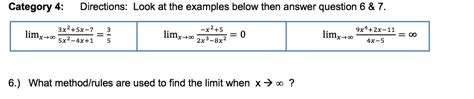 Solved Part I Limits The Limit Of A Function Is A Way To Chegg