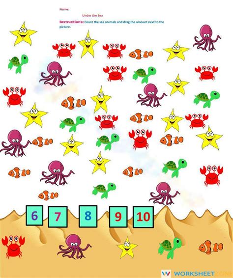 Counting Sets Worksheet