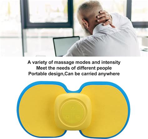 Neck Massage Patch 10 Gears Cervical Massager Mini Intelligent Low