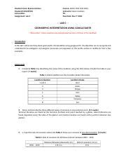 GEOG1010 Lab 5 Report Template Docx Babe Name Ryerson Forster Babe 101235945 Lab