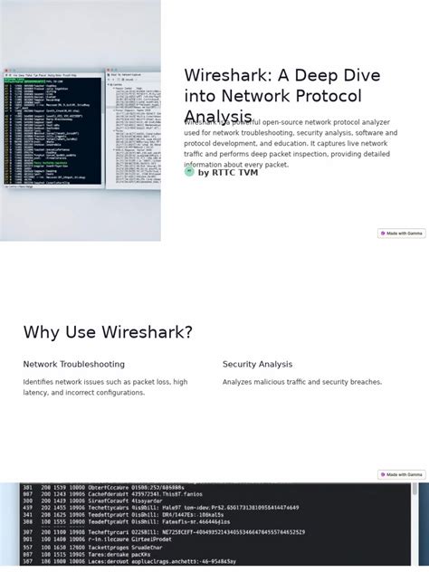 Wireshark A Deep Dive Into Network Protocol Analysis Pdf Computer