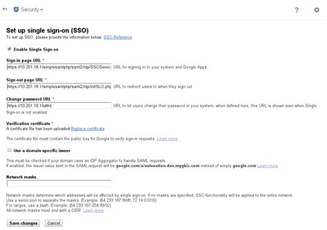 Saml Identity Provider Community Univention Help