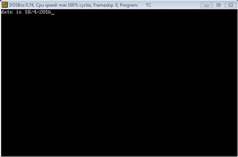 Program To Print Current Date Programming Cage