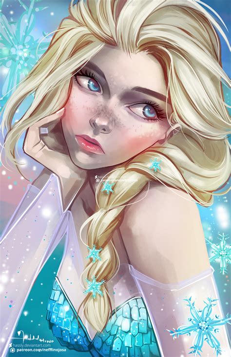 Frozen Elsa Anime