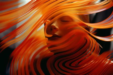 Premium Photo Abstract Patterns Resembling The Dynamic Flow Of Cognitive Processes Enveloping