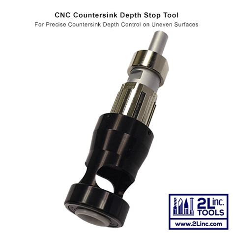 Cnc Countersink Depth Stop Tool Precise Countersink Depth L Inc