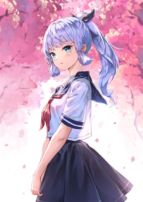 Kamisato Ayaka Genshin Impact Image By Chabing Zerochan Anime Image Board