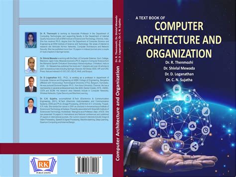 Computer Architecture And Organization Dr R Thenmozhi Dr Shivlal