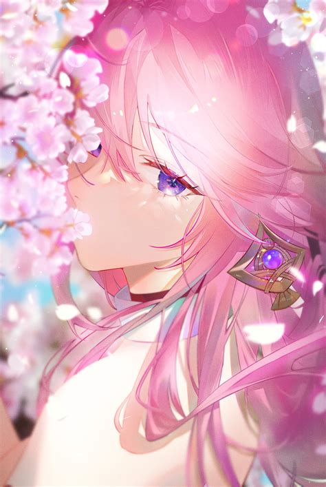 Yae Miko By Cherrymaru R Yaemiko