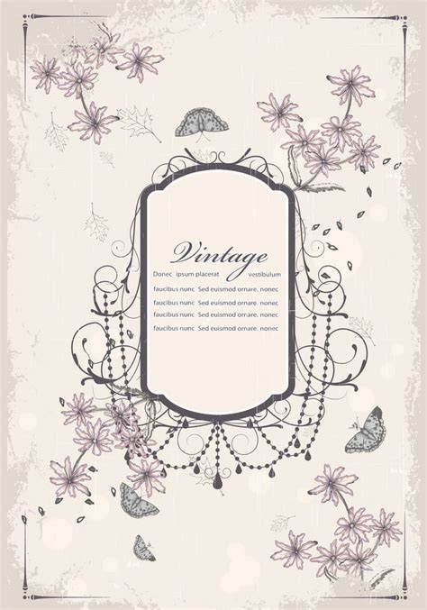 빈티지 프레임 벡터 Ai Eps Uidownload