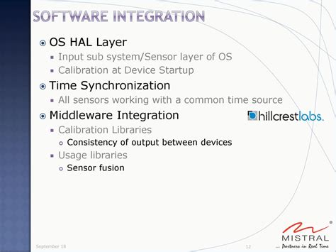 hardware and software challeges in sensor integration ppt download