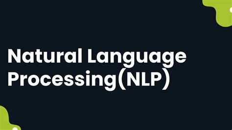 Natural Language Processing Nlp Pptx
