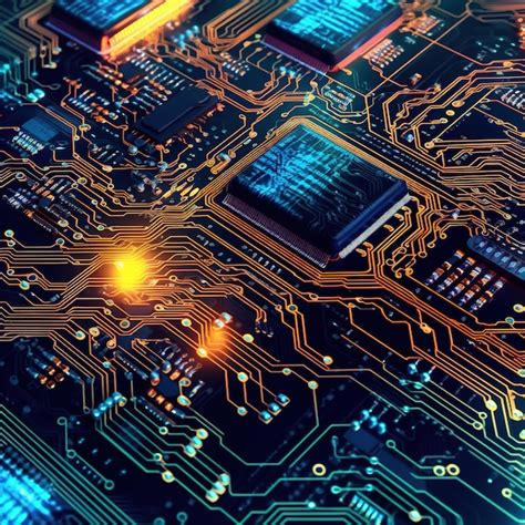 Premium Photo Integrated Circuit Board