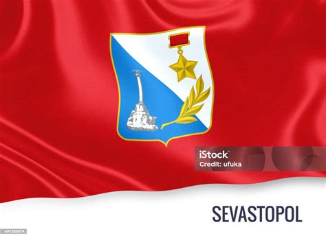 러시아 국가 세바스토폴 플래그 격리 된 흰색 바탕에 흔들며 주 이름 깃발 아래 포함 되어 있습니다 3d 렌더링입니다 0명에 대한 스톡 사진 및 기타 이미지 Istock