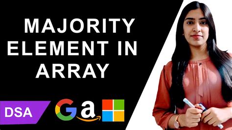 Coding Interview Question Majority Element In Array Data Structures And Algorithms Youtube