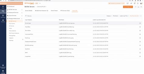 View Iis And Biztalk Logs With Biztalk360s Effortless Solution