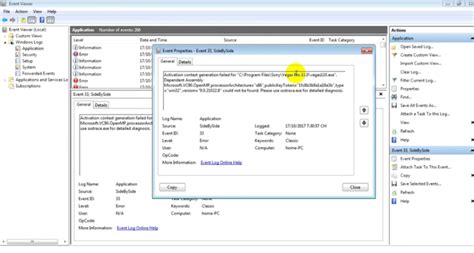 Lỗi The Application Has Failed To Start Because Its Side By Side Configuration Is Incorrect Và