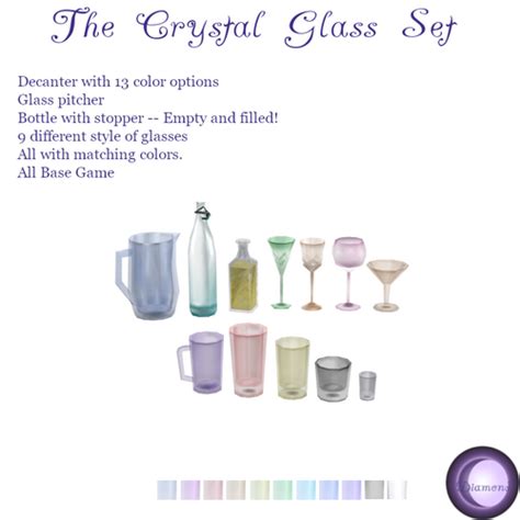 The Crystal Glass Set Objects Loverslab