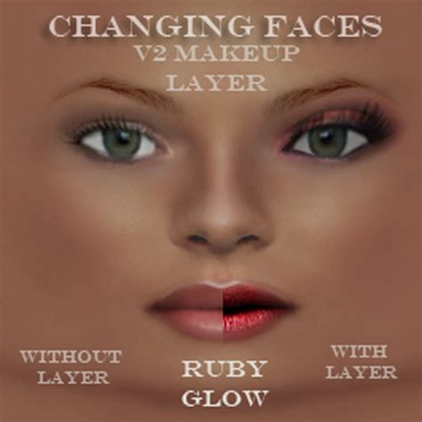 Second Life Marketplace Cf Ruby Glow V2 Makeup