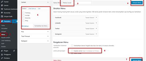 Cara Membuat Menu Pada Website Worpress Yang Baik Dan Benar