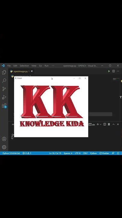 Opencv On Vs Code Opencv Python Tutorial Learn Opencv With Python