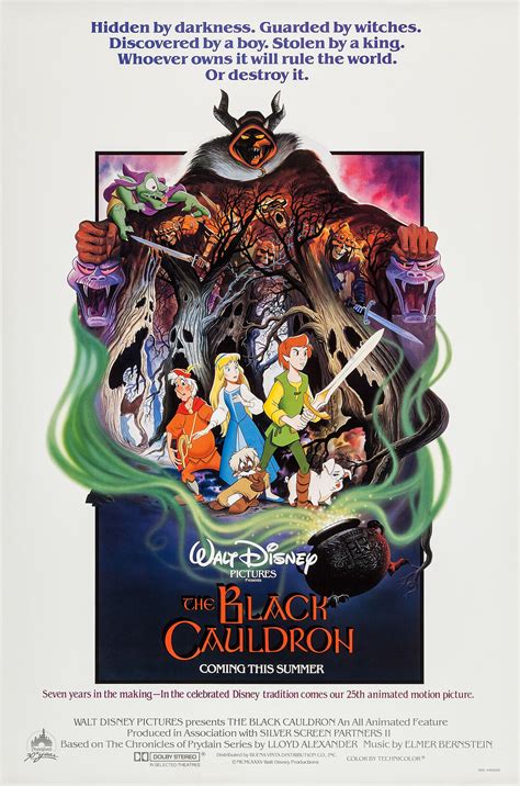 Cast The Black Cauldron 1985