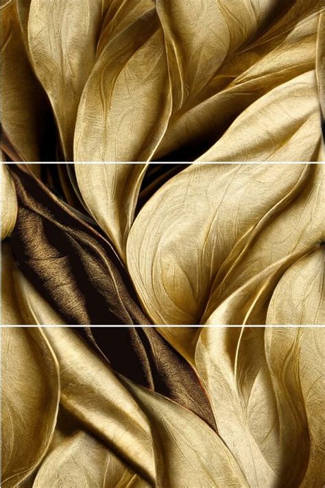 Gres Mural Złote Liście C Sugar 60x120 PŁytki 60x120cm Multigres