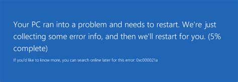 Windows Stop Error Status System Process Terminated Virtual Machines Microsoft Learn
