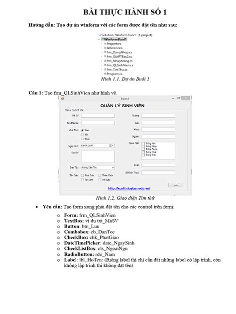 Cs 414 Lap Trinh Ungdungnet 2020s Lab 6 Pdf