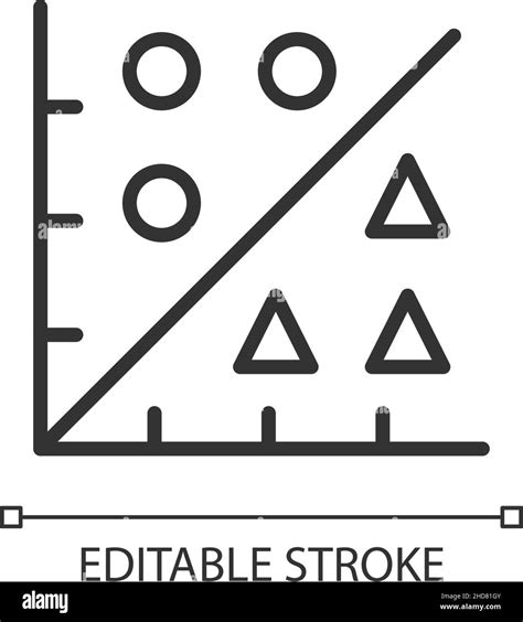 Analytics Of Data Mining Process Linear Pixel Perfect Icon Stock Vector Image And Art Alamy