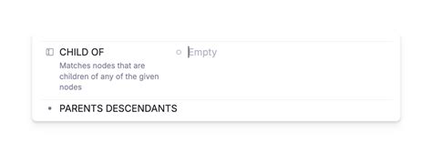 search nodes