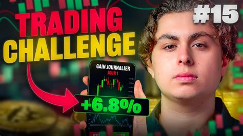 15 Trader En Live Pendant 30 Jours Trading Challenge Youtube