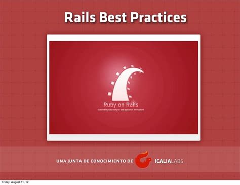 Rails Best Practices Ppt