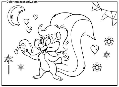 Fifi La Fume Images Coloring Page Free Printable Coloring Pages