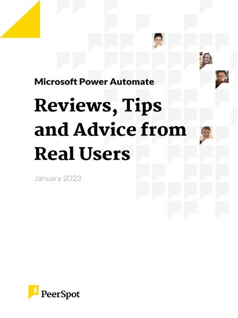 Microsoft Power Automate Report From Peerspot 2023 01 21 16hv Pdf Cloud Computing