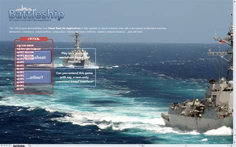 GitHub Rubberduck Vba Battleship An Object Oriented VBA Experiment