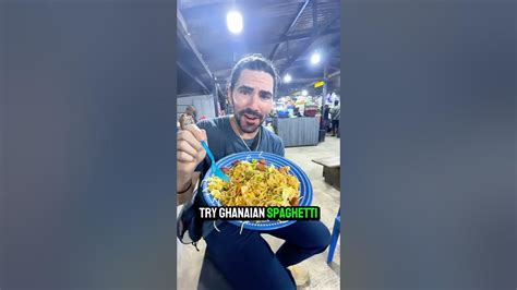 Eating Ghanaian Spaghetti 🇬🇭 Youtube