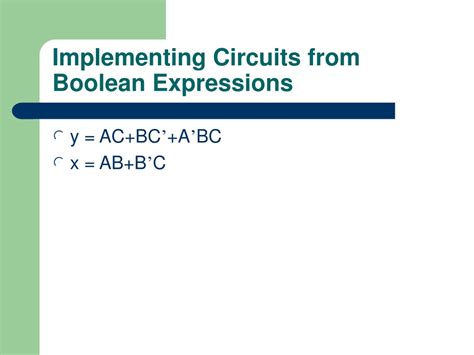 Ppt Logic Gates And Boolean Algebra Powerpoint Presentation Free Download Id8952290