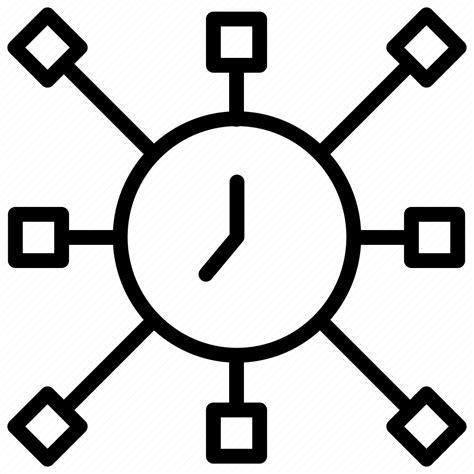 Multi Threading Processing Program Real Time Sub Process Icon