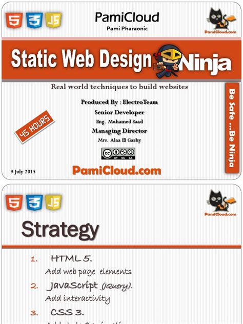 Web Design Ninja Pdf Java Script Cascading Style Sheets