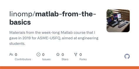 Github Linompmatlab From The Basics Materials From The Week Long