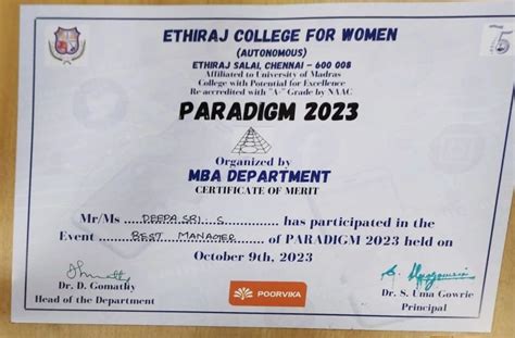 Deepasri S On Linkedin Bestmanager Mba