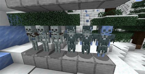 I Made A Pack That Revamps Skeletons And Adds More Variants Based On The Biome R Minecraft