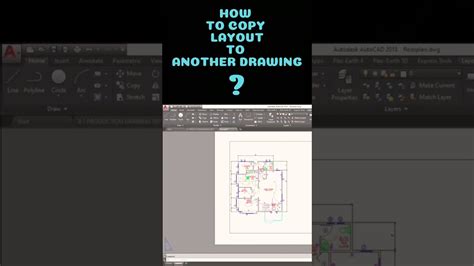 How To Copy Layout To Another Drawing Autocad 2024 Autocad Layout Youtube