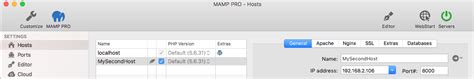 mamp pro mac documentation how tos general accessing localhost