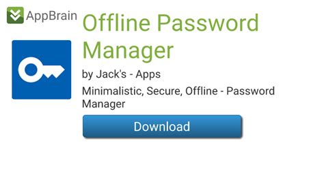 Offline Password Manager For Android Free App Download