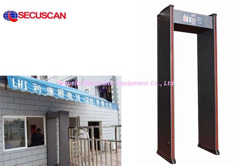 Metal Detector Walk Through Scanner Pass Through Scanner