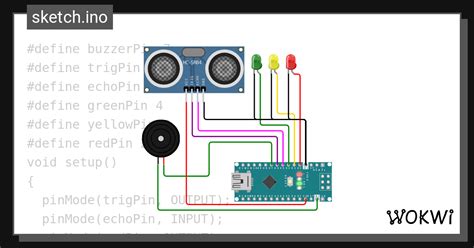 Sensor Jarak Nita Salsabila XII IPA 1 Wokwi ESP32 STM32 Arduino