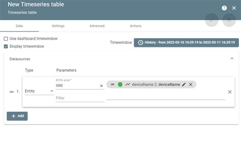 Question No Data Found In Timeseries Table · Issue 6238